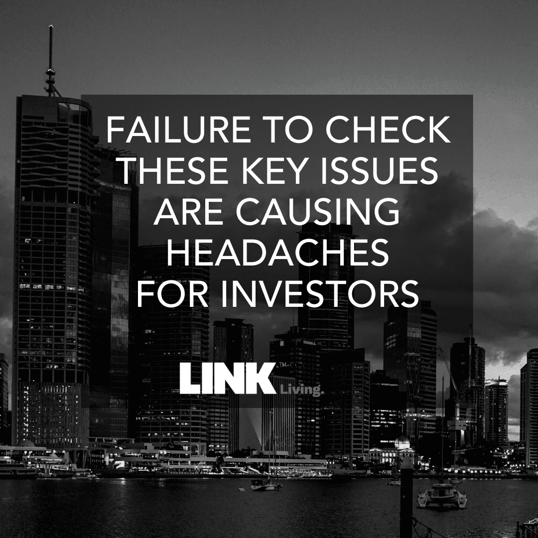 Failure To Check These Key Issues Are Causing Headaches For Investors ...